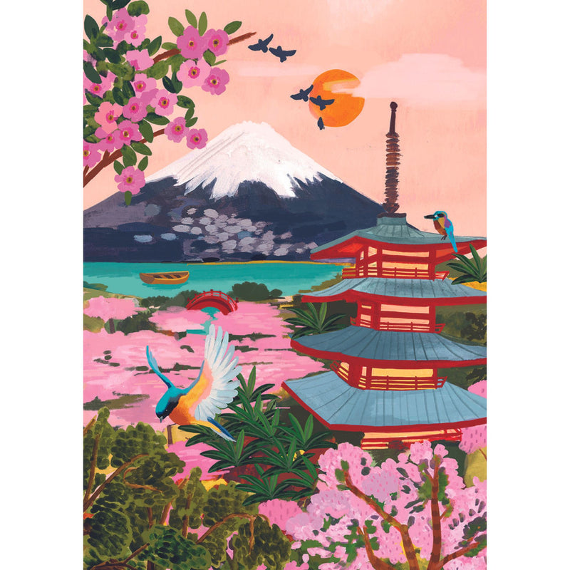 Corners of the World - Mount Fuji Japan - 500 Piece Halfcut – Gibsons B2B