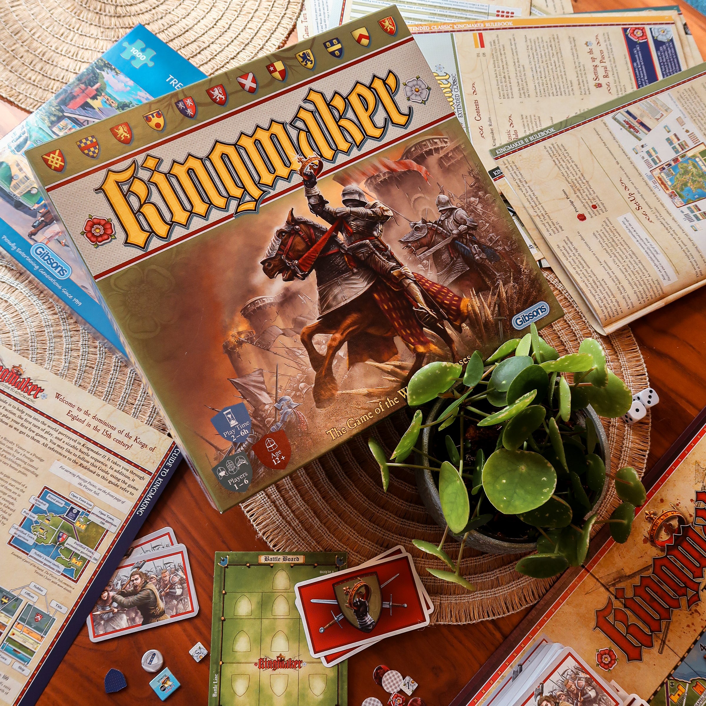 Kingmaker: The Royal Re-launch Strategy Board Game – Gibsons B2B